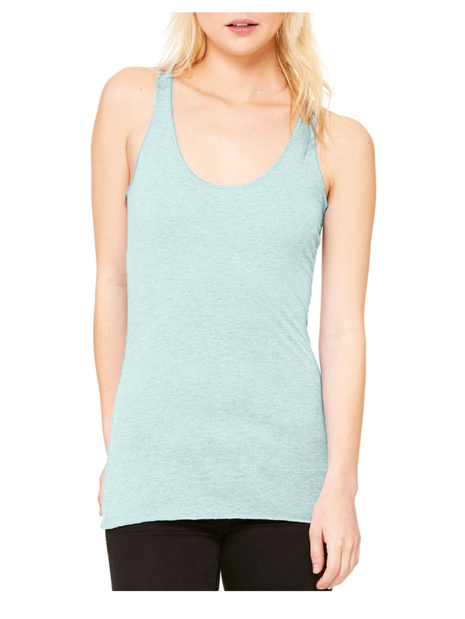 Bella Canvas Women's Tri-Blend Racerback Tank Top, Style B8430 ...