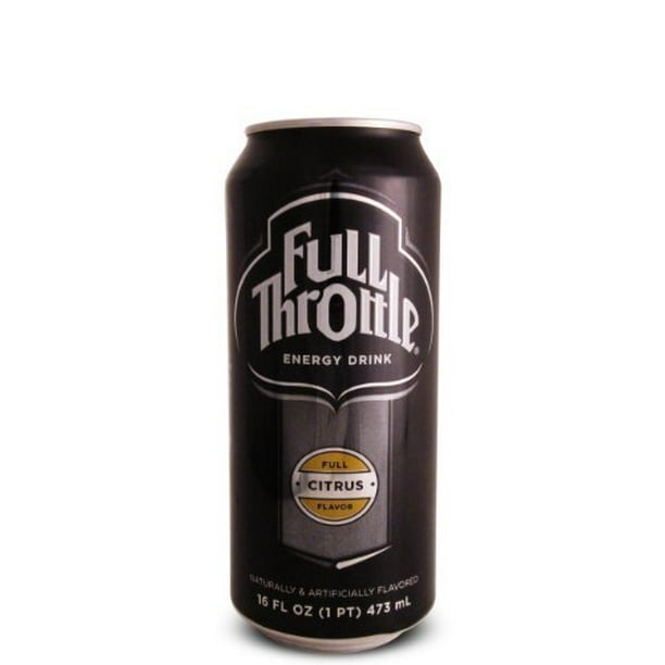 12 Pack - Full Throttle Energy Drink - Citrus - 16oz. by Full Throttle ...
