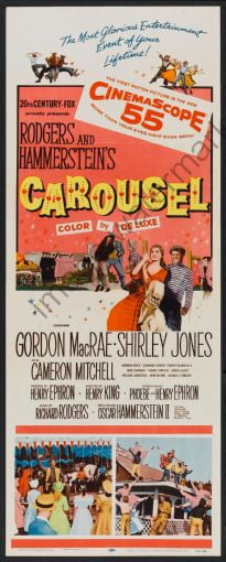 Best Posters Carousel Movie Poster Insert 14Inx36In Color Category ...