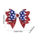4Th Of July Bows Decorations, Red White Blue Patriotic Bow Crafts, for ...