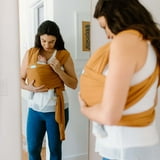Moby Wrap Evolution Baby Wrap Carrier in Caramel - Walmart.com