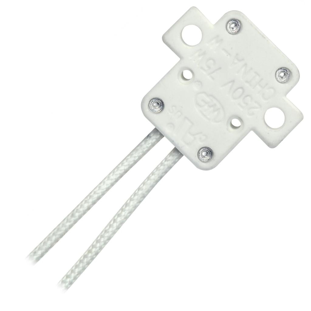 Nuvo Lighting 82307 - Porcelain Round Halogen Socket (G5.3 Halogen ...