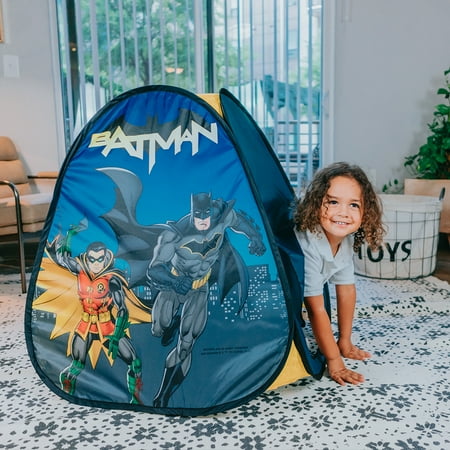 Sunny Days Entertainment Batman Pop Up Play Tent – Blue Indoor ...