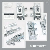 WHAMVOX 2pcs Cabinet Hanging Code Hidden Hanging Hinge Heavy Cabinet ...