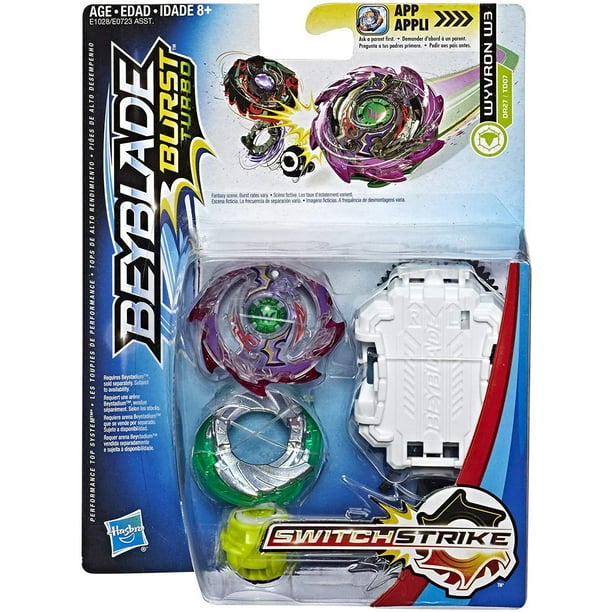 Beyblade Burst Evolution SwitchStrike Starter Pack Wyvron W3 Beyblade ...