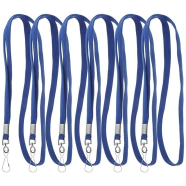 Advantus - 24/BX, Red, Deluxe Neck Lanyard with J-Hooks - Walmart.com