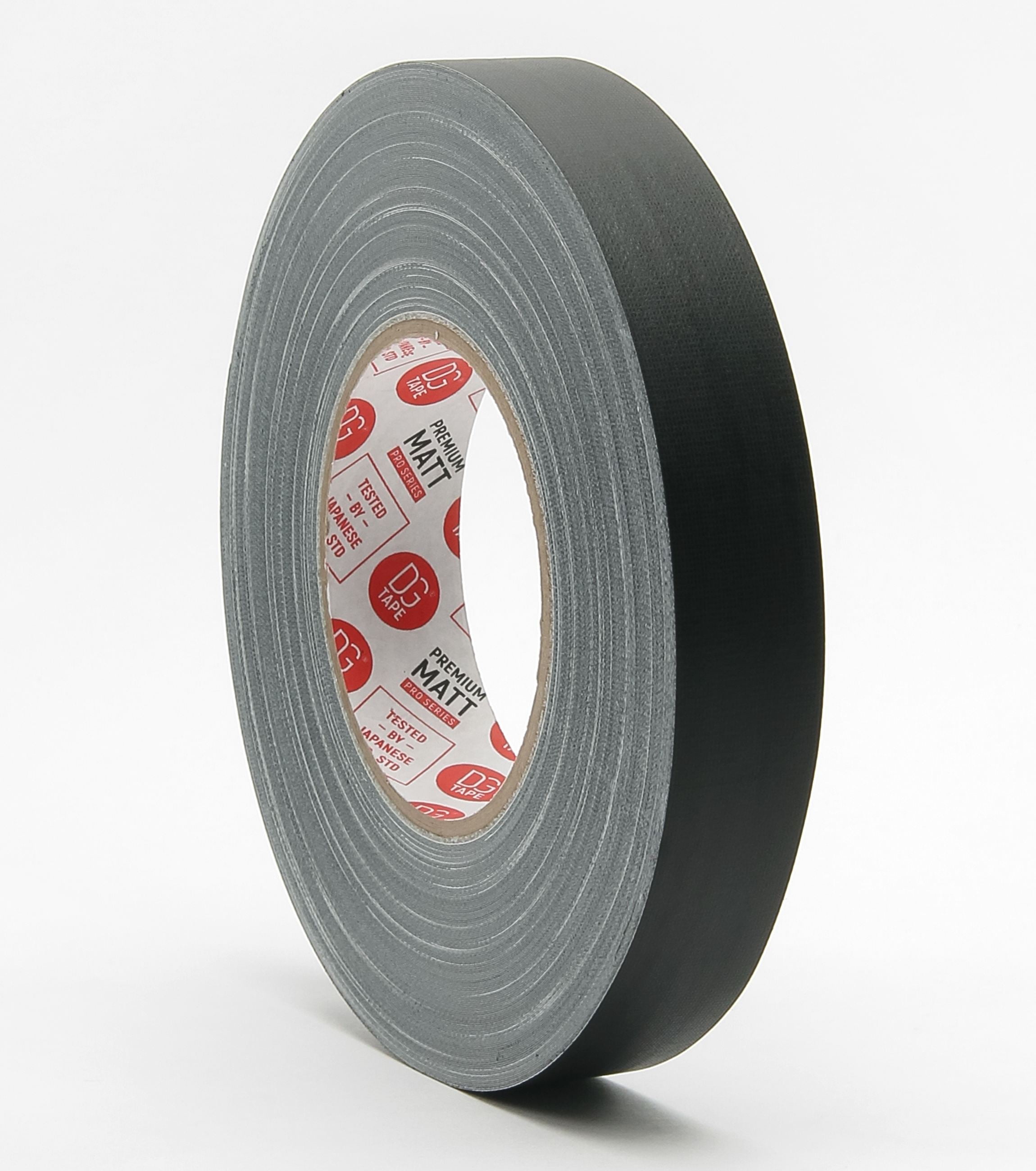 1 in X 60 ya - Black Gaffer tape | MATTE FINISH | UV STABLE | @PREMIUM ...