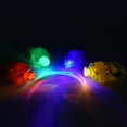 Flashing LED Glowing EDM Rave Blinking Finger Light Set Halloween Dance ...