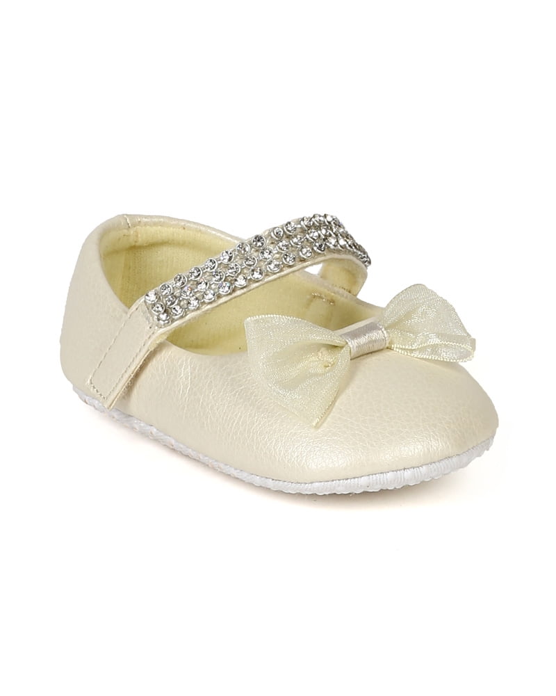 Jelly Beans Zama New Baby Girl PU Rhinestone Mary Jane hook and loop ...