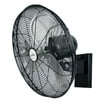 20 Inch Wall Mount Fan, High-Velocity Industrial, 3-Speed Oscillating ...
