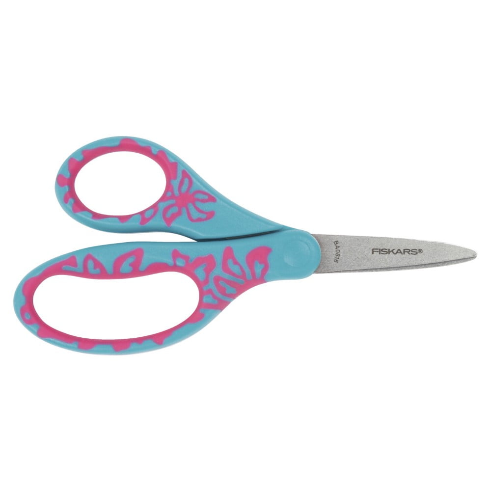 Fiskars Scissors Soft Grip 5 In. - Precision Tip - Walmart.com