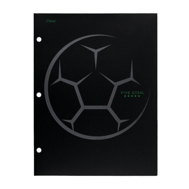 Five Star Sports Themed 4 Pocket Folder Portfolios – Soccer - Walmart.com