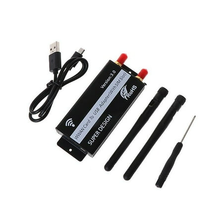 Pci-e Mini Pci-express To Usb Adapter With Sim Card Slot For Wwan/lte ...