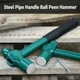 Industrial-Grade Ball Peen Hammer, Forged High Carbon Steel Machinist ...