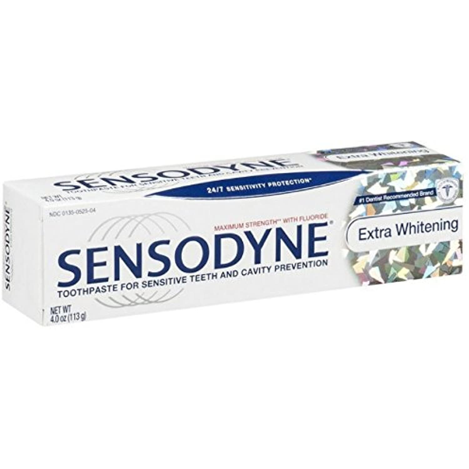 Sensodyne Extra Whitening Sensitivity Toothpaste For Sensitive Teeth ...