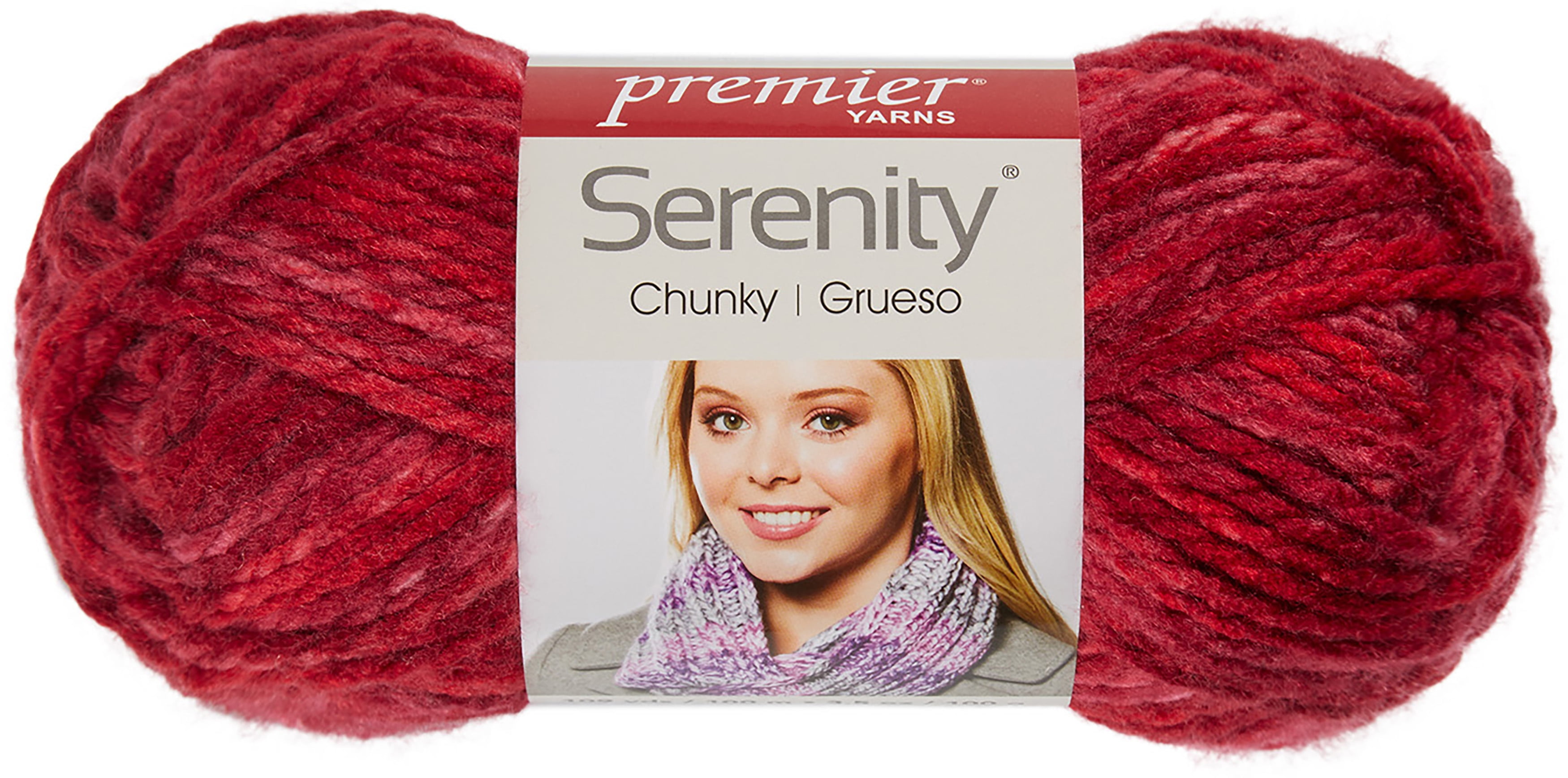 Deborah Norville Serenity Chunky Yarn: Berry Burst - Walmart.com