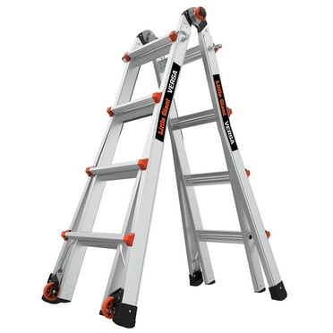 Little Giant Ladder Systems M22 with Leg Levelers Multi-Position Ladder ...
