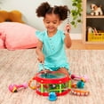 Battat Animal Jamboree Toy Drum and 4 Musical Instruments, Toddler and ...