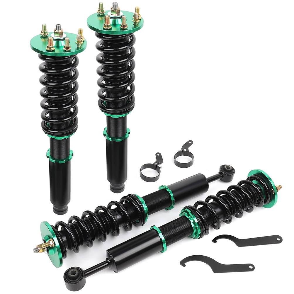 Coilover Struts Suspension Kit Coilover Shocks Full Set Adjustable ...