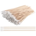 2000 pieces 6-inch long cotton swabs with wooden handle, cotton swab ...
