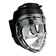 Amber Elite No Contact Training Headgear Boxing Face Helmet Guard Black ...