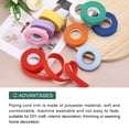 1/2 Inch Single Fold Bias Tape Polyester Continuous Bulk Bias Tape for ...