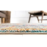 Rugs.com El Paso Collection Rug – 10' x 16' Blue Medium Rug Perfect For ...