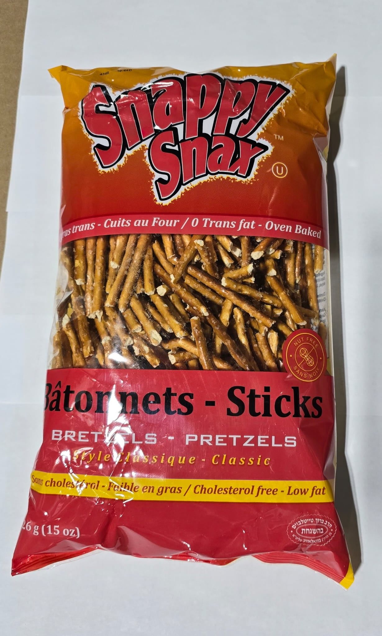 L - Pretzels Sticks, Snappy Snax L - Pretzels Sticks - Walmart.ca