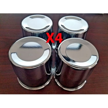 Gorilla Universal Chrome 3.195 in OD Closed End Wheel Center Cap P/N ...