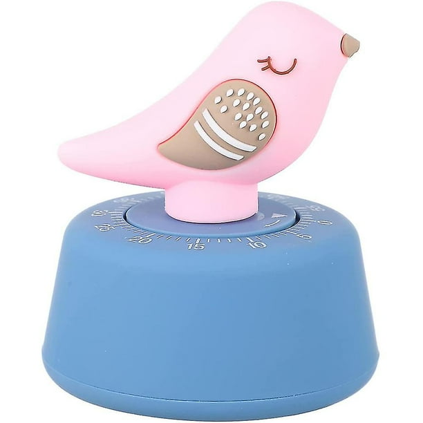 Kitchen Timer Mechanical Egg Timers Figure Countdown Timer (pink ...
