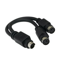Kentek 3 Feet FT Mini DIN6 MDIN6 PS/2 Keyboard Mouse Extension Cable ...