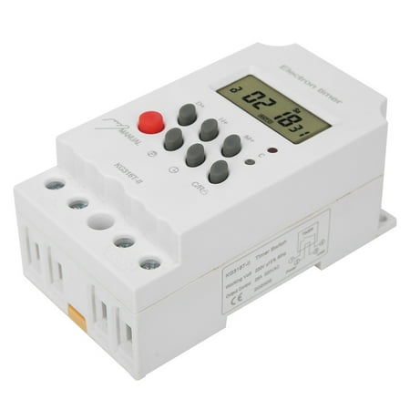 Digital Time Switch, LCD Display Time Switch, Heat-Resistant For ...