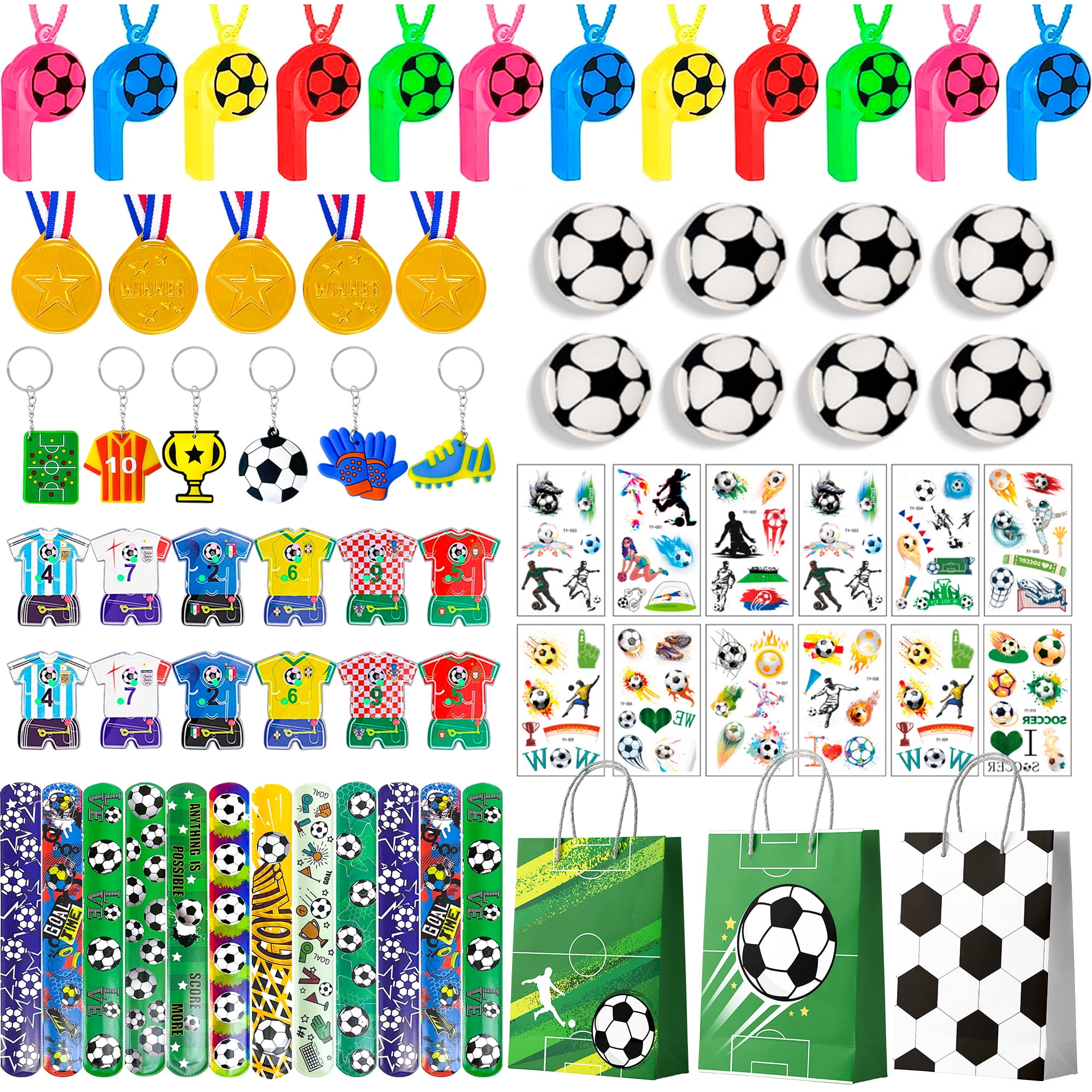 Click here for Elifjoydeco Soccer Party Favors  96pcs Soccer Birt... prices
