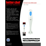 Better Chef Immersion Hand Blender - Walmart.com