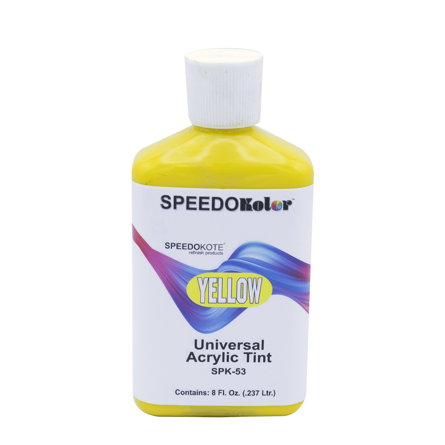 Universal solvent based Yellow tint, use in Primers, Bed Liner, SPK-53 ...