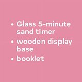 Time for You Sand Timer: (5-Minute Hourglass for Self-Care and Stress ...