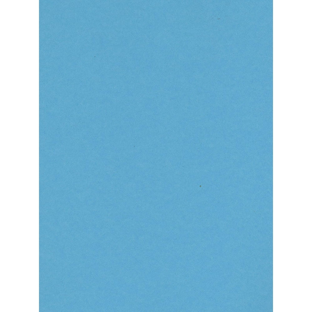 Art Card sky blue, 8.5 in. x 11 in. (pack of 25) - Walmart.com ...