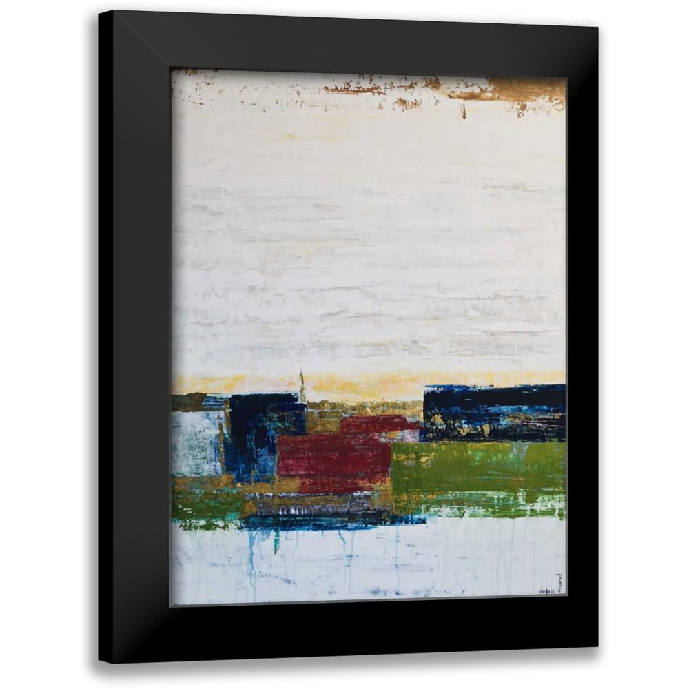 Avondet, Natalie 19x24 Black Modern Framed Museum Art Print Titled - Color Swatches II - Walmart.com