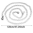 Sleek Metal Geometric Chain Belt for Everyday and Party Wear ...