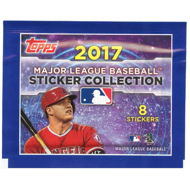 2017 MLB Sticker Collection Pack - Walmart.com - Walmart.com