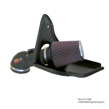 K&N Cold Air Intake Kit: High Performance, Guaranteed to Increase ...