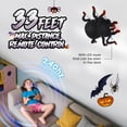Remote Control Wall Climbing Spider Toy with LED Eyes, Dual Mode 360 ...