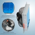 14 inch Shutter Exhaust Fan, Exhaust Fan Wall Mounted, Automatic ...