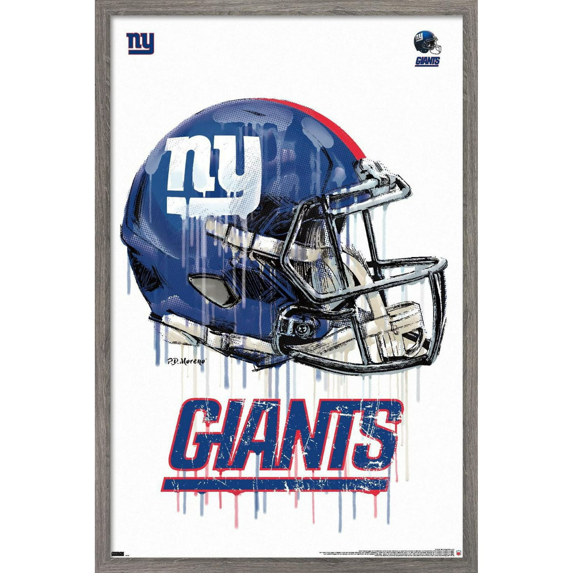 Click here for Trends International Nfl New York Giants - Drip He... prices