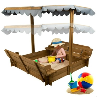 Little Tikes Kids Turtle Sandbox with Removable Cover - Walmart.com