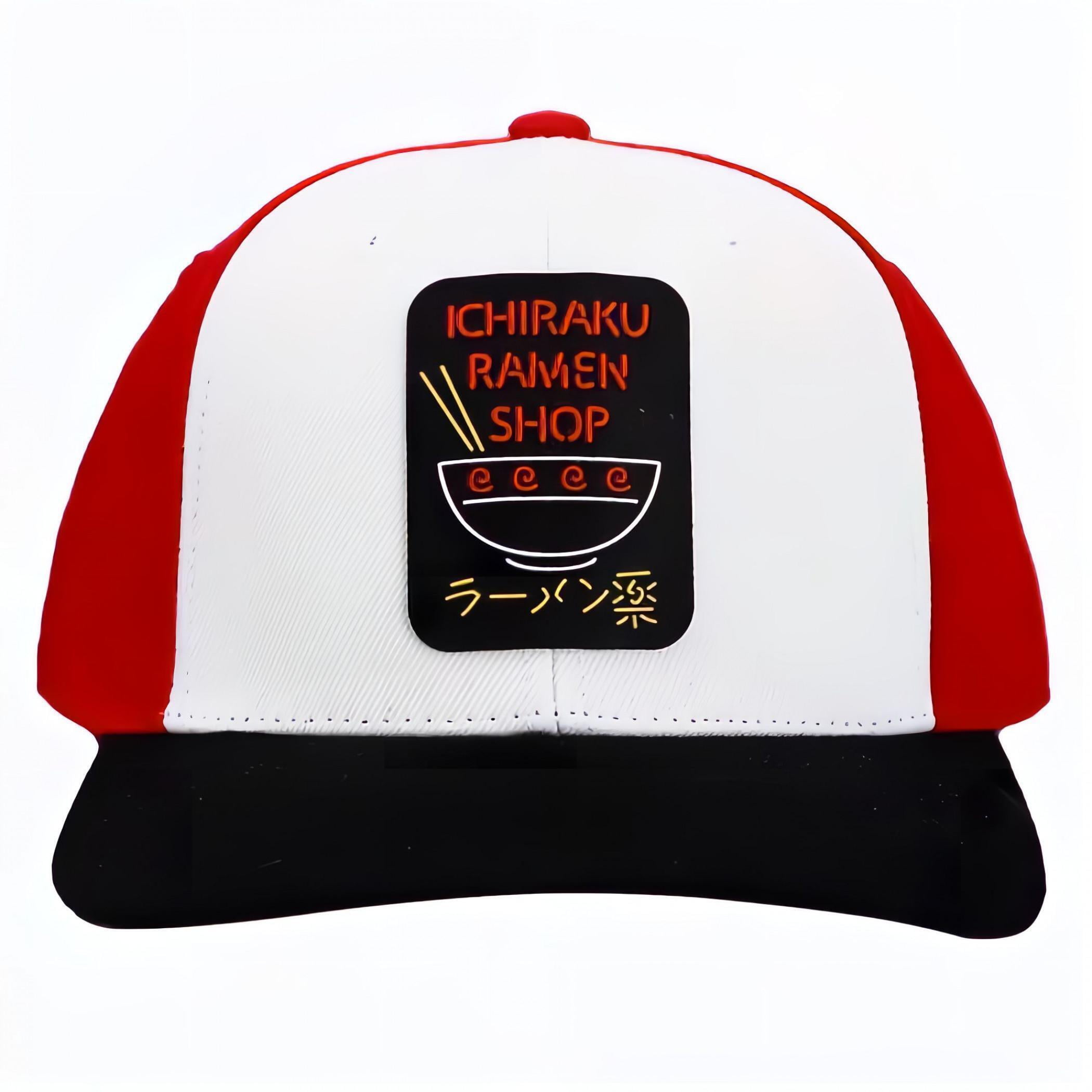 Naruto Ichiraku Ramen Shop Flat Bill Snapback Hat - Walmart.com