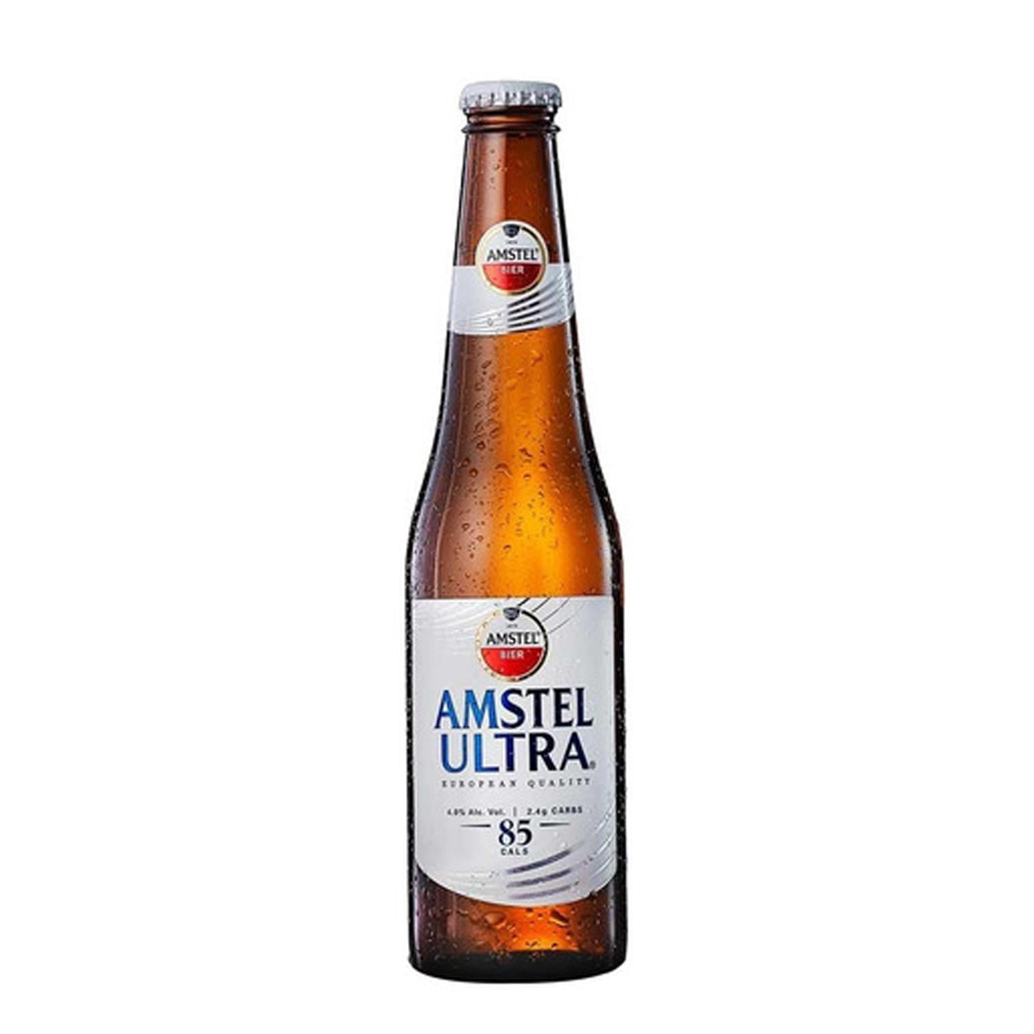 Pack de 24 Cerveza Amstel Ultra Botella 355 ml Amstel Ultra | Walmart en línea