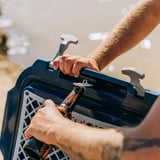 RTIC 45 QT Heavy-Duty Wheeled Cooler, Ultra-Tough Hard-Sided Ice Chest ...