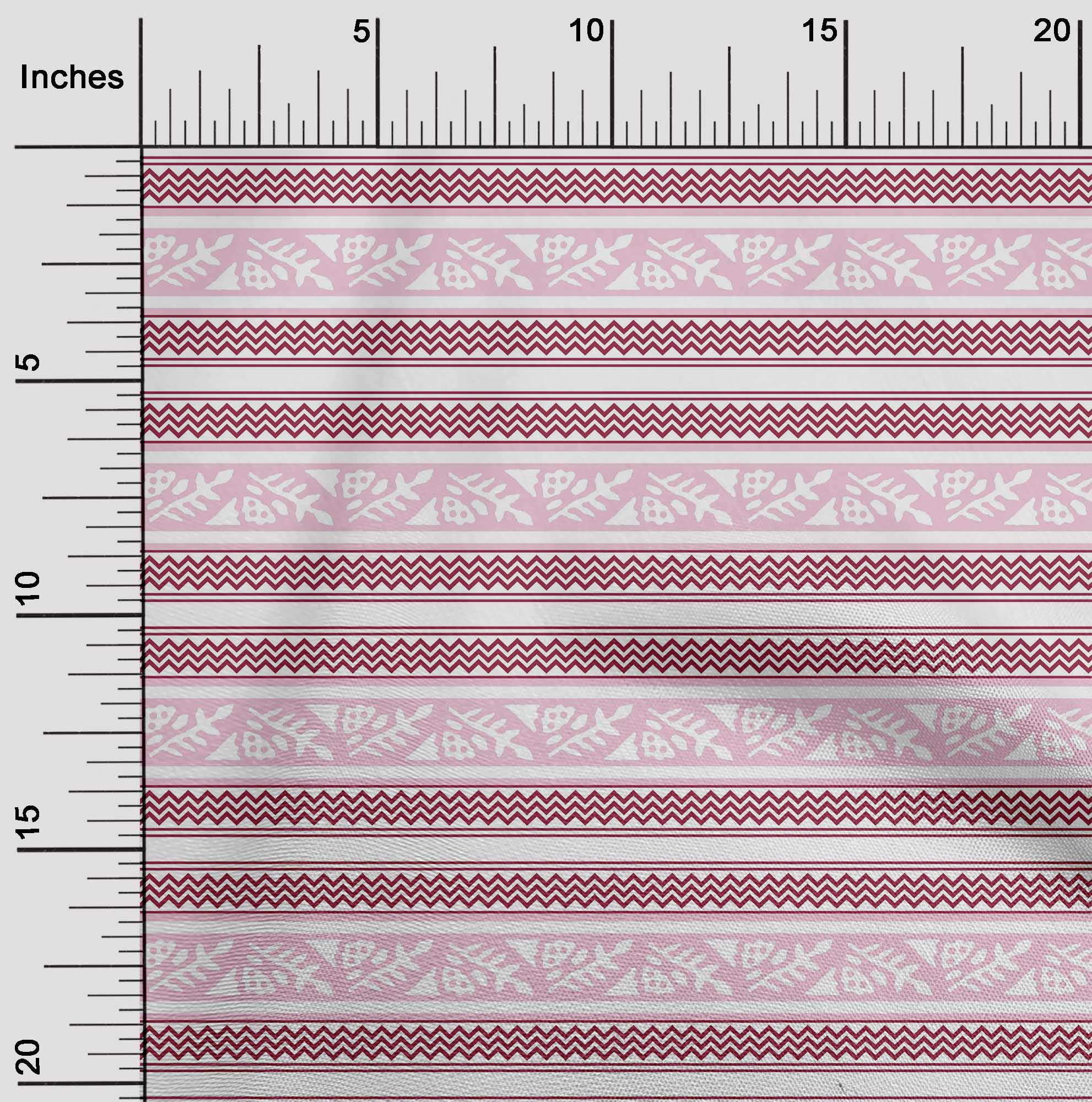 oneOone Silk Tabby Blush Pink Fabric Ethnic Block Dress Material Fabric ...