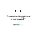 Thorne Iron Bisglycinate 25 mg Iron Supplement for Enhanced Absorption ...